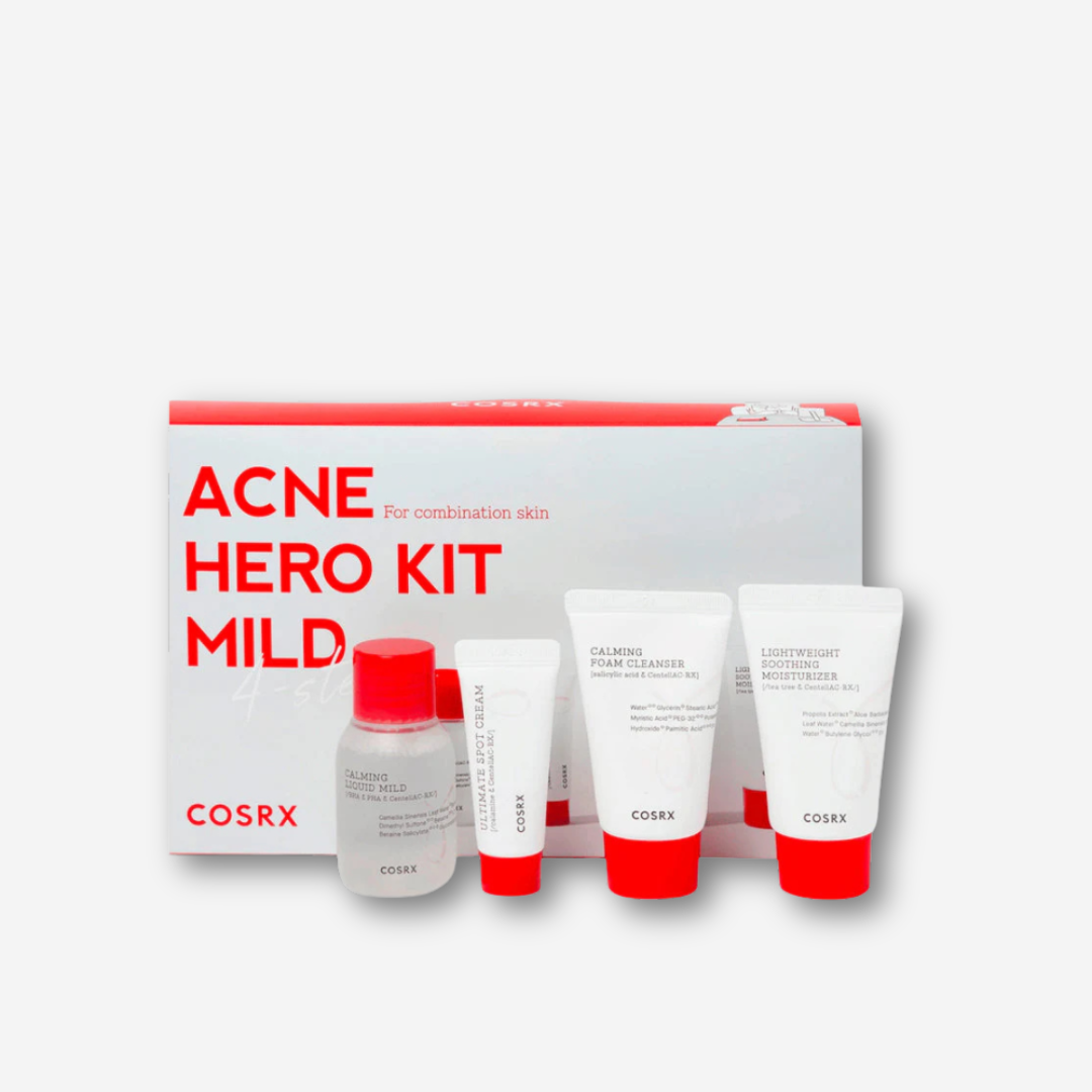 Acne Hero Kit Mild 4-Step – Recap Beauty