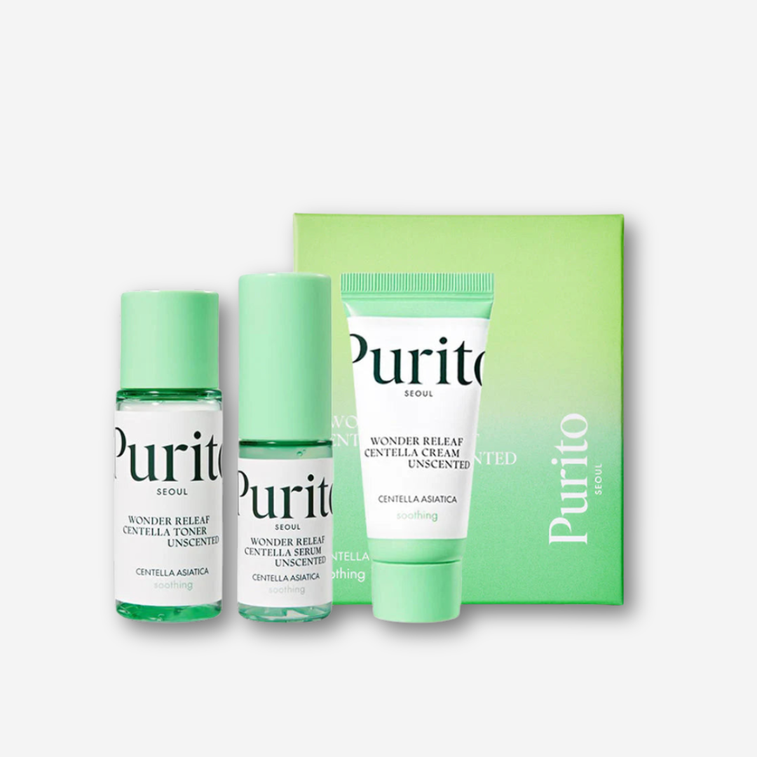 Wonder Releaf Centella Mini Kit Unscented – Recap Beauty