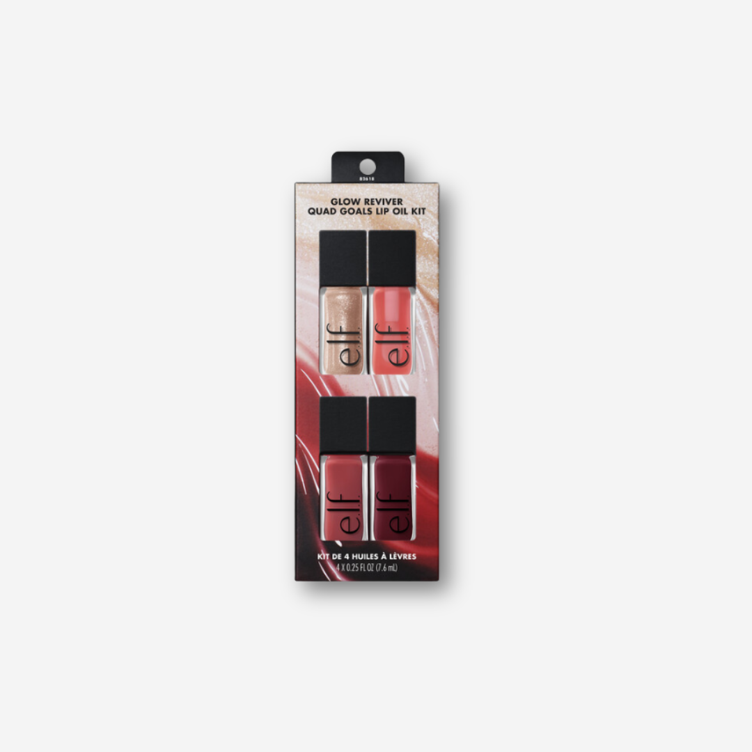 Glow Reviver Quad Goals Lip Oil Kit – Recap Beauty